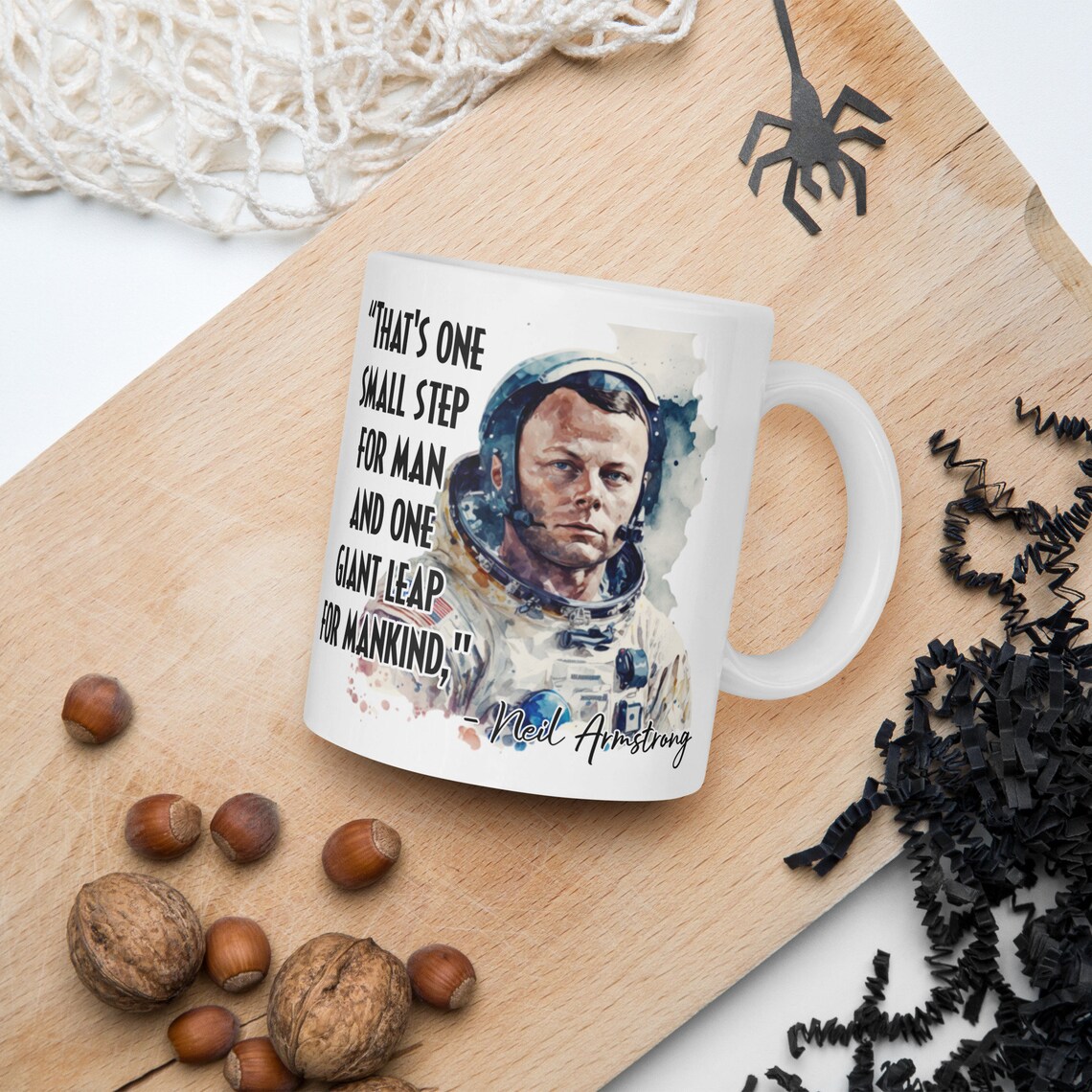 Neil Armstrong - MUG - “that's One Small Step for Man and One Giant ...