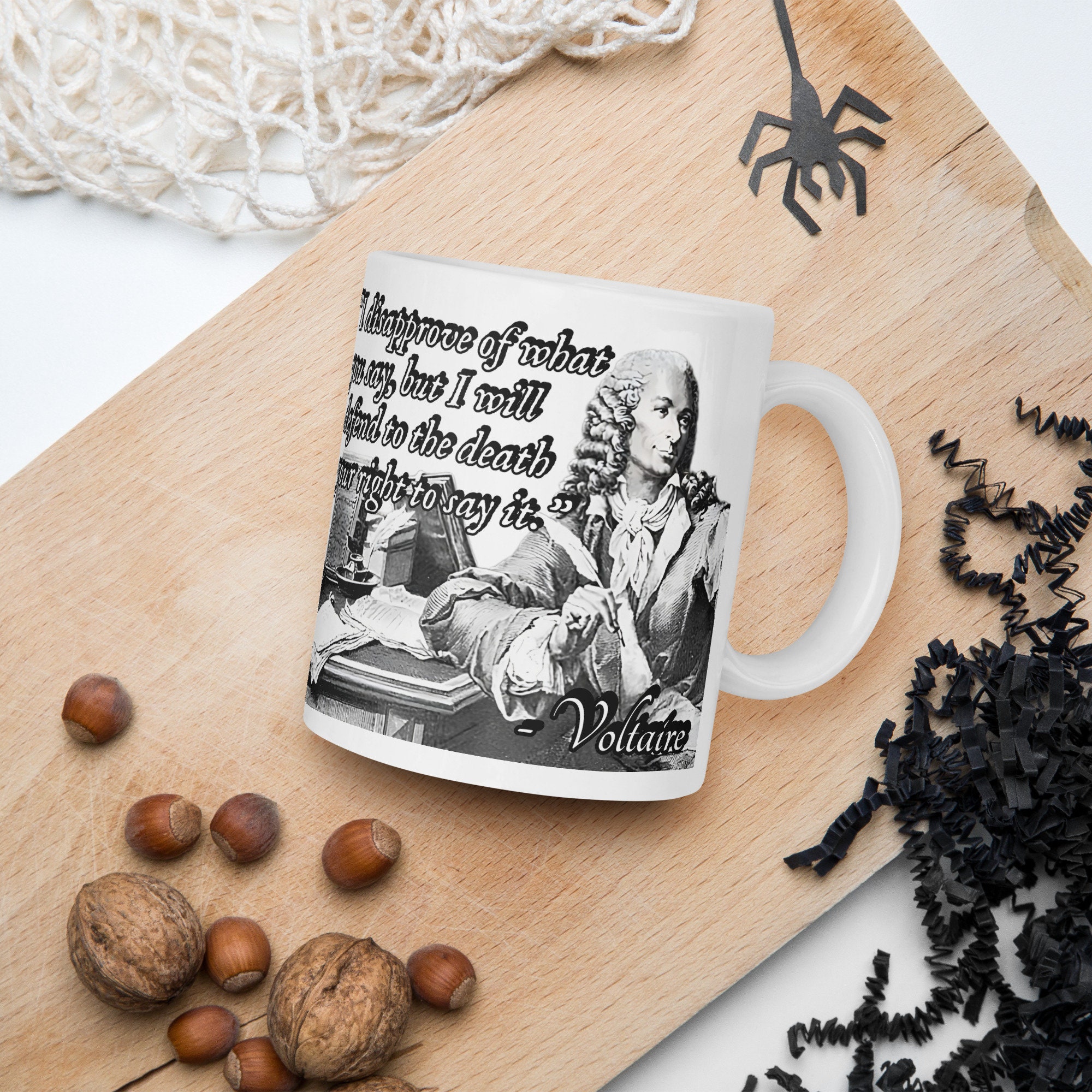 Voltaire i Disapprove of What You Say but I Will - Etsy