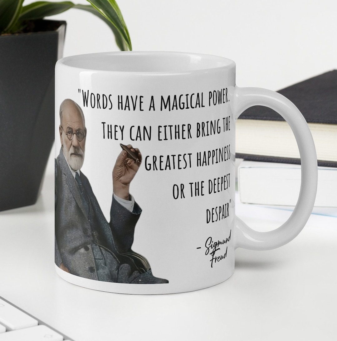 Sigmund Freud words Have a Magical Power. They Can - Etsy UK