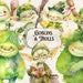 Magic School Goblins and Trolls Clipart, Magical Clipart, Cute Goblins ...