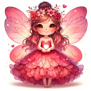 Fairy Clipart Bundle, Fantasy Clipart Bundle, Fairies PNG Clipart ...