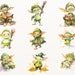 Magic School Goblins and Trolls Clipart, Magical Clipart, Cute Goblins ...