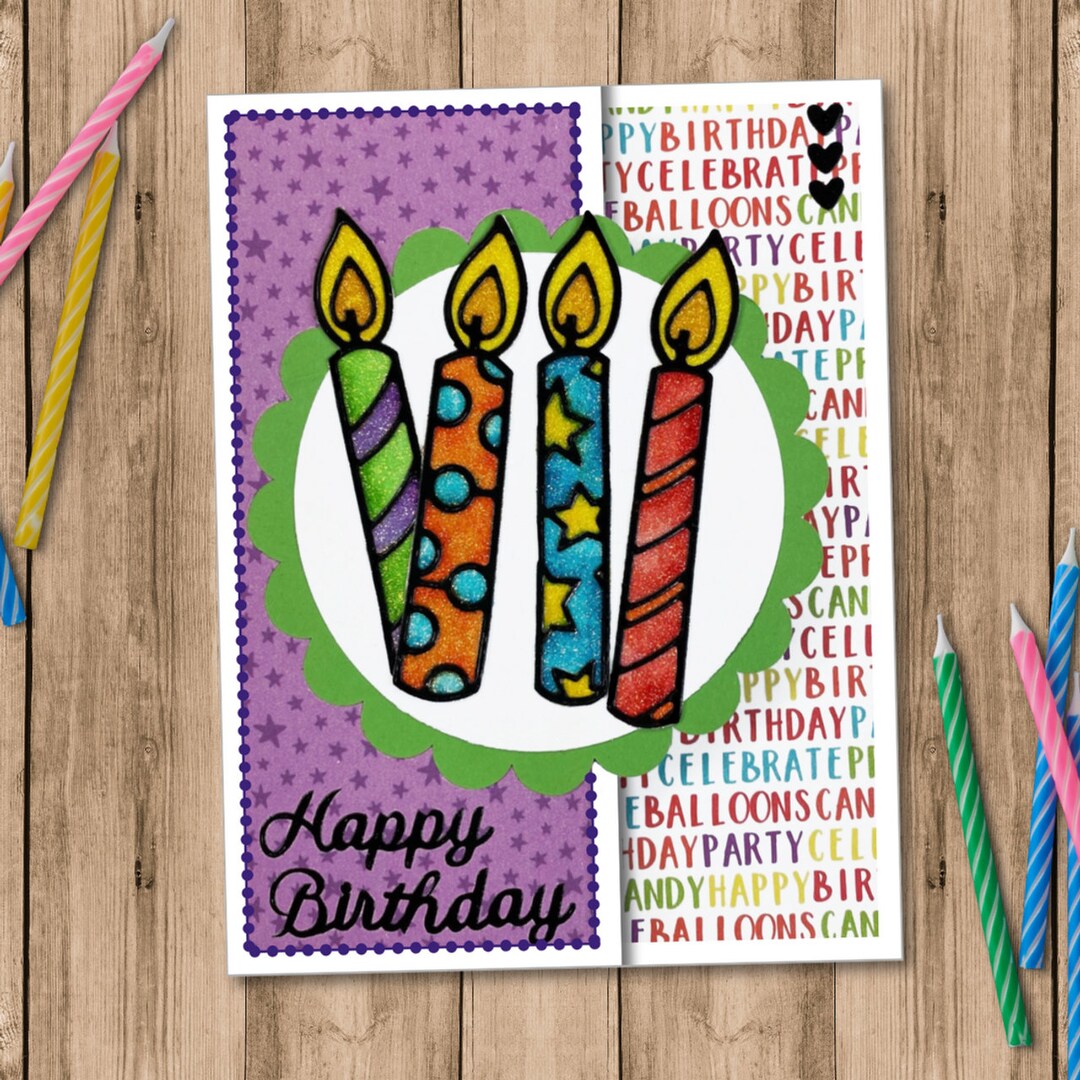 Birthday 1 Outline Sticker Bundle | Vinyl Stickers for Craft Projects ...