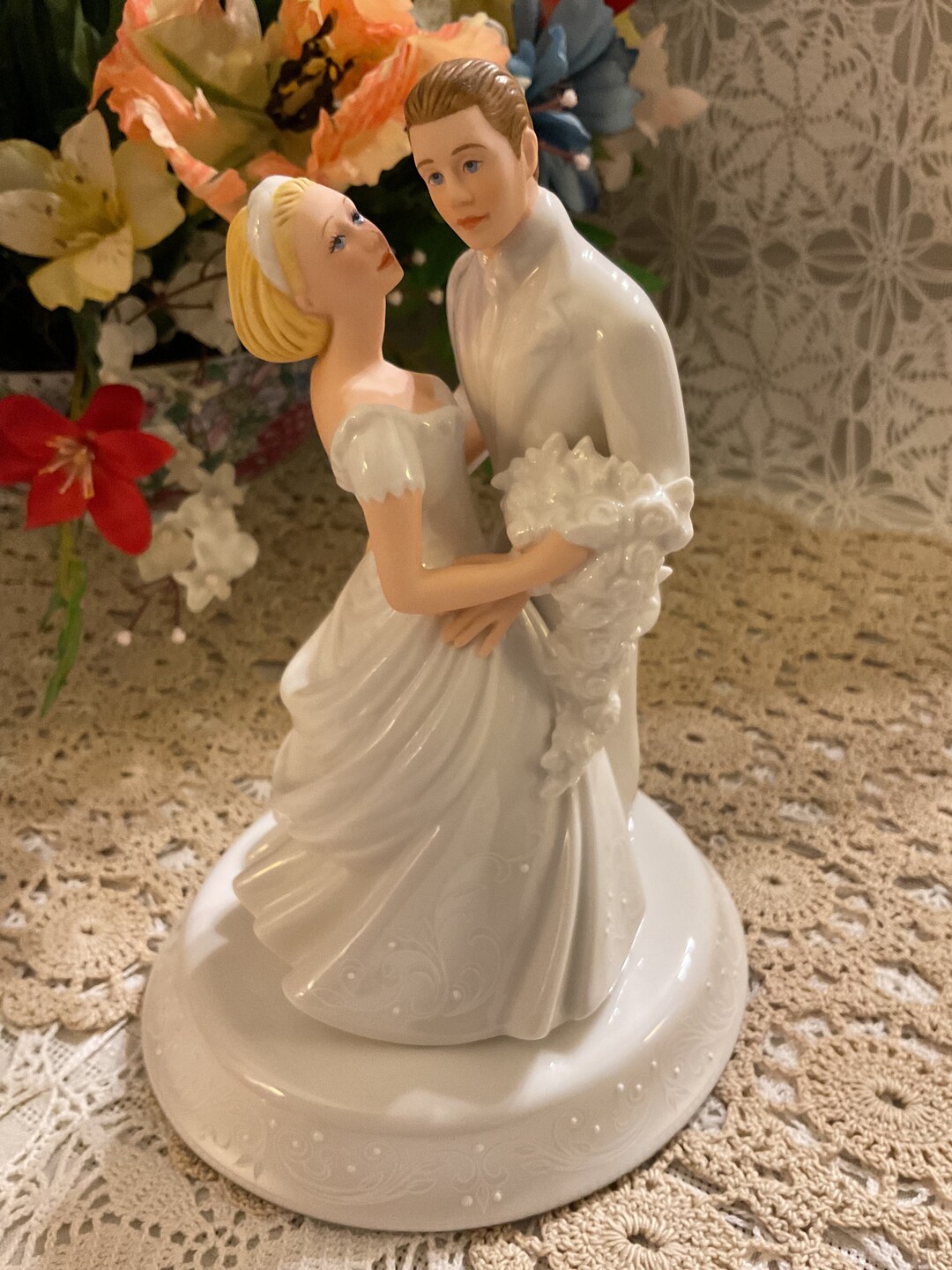 Vintage Lenox Just Married Bride and Groom - Etsy