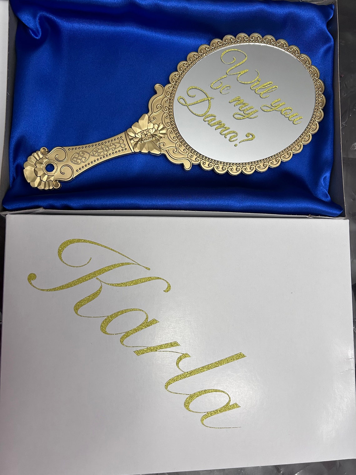 Mirror Invitations, Will You Be My?, Custom Party Favor, Birthday ...