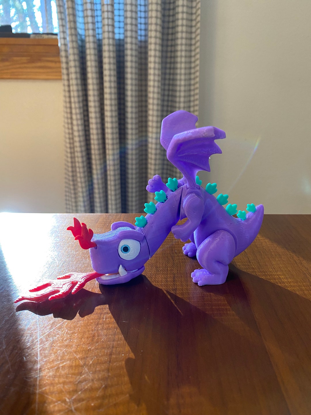 Adorable Dragon Friend (3D Printed, PLA) - Etsy