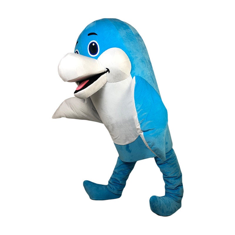 Baby Blue Dolphin Carnival Costume for Adults, Party Costume, Mardi ...