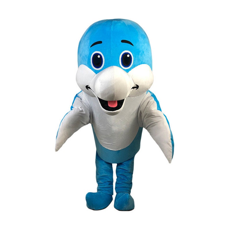 Baby Blue Dolphin Carnival Costume for Adults, Party Costume, Mardi ...