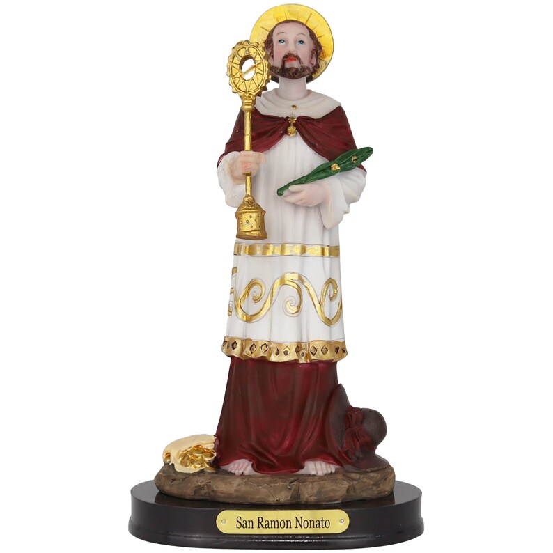 San Ramon Nonato 8 Inch Resin Statue New - Etsy