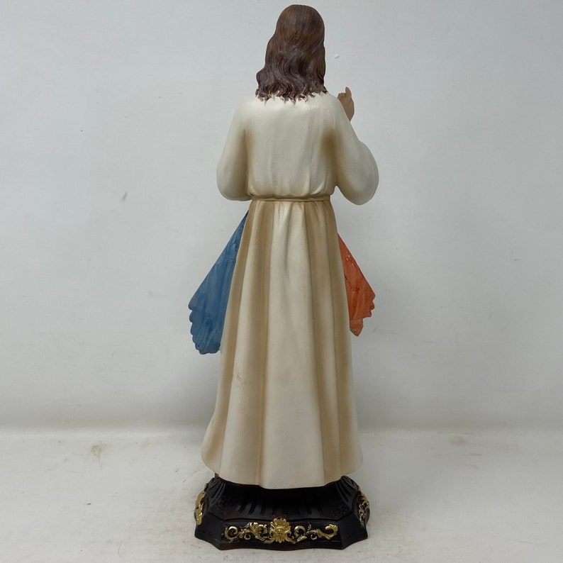 12 Inch Intricately Detailed Resin Figurine of the Divine Mercy 02552 ...