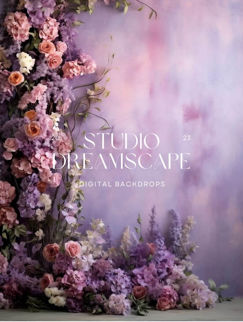 7 X Lilac Backdrop | Wedding Photo | Romantic | Photoshop Overlays ...