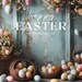 Easter Digital Backdrops Bundle for Photography, Scrapbooking, Social ...