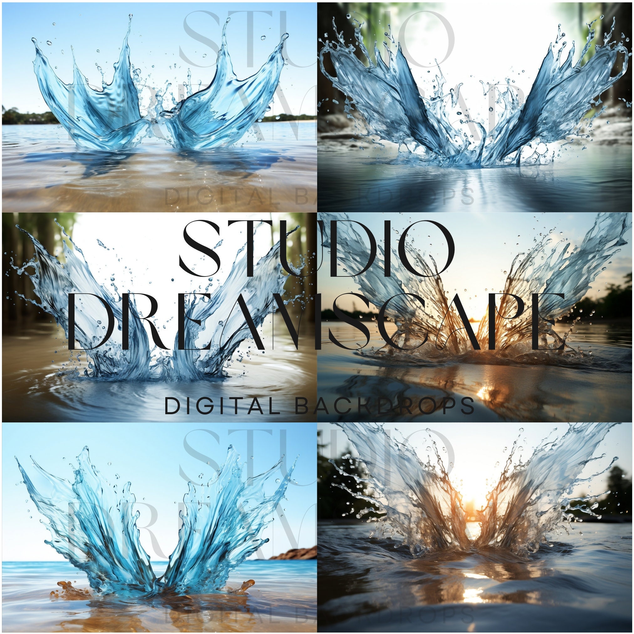 13 Water Wings Digital Backdrops | Swimming Suit Backdrop | Romantic ...