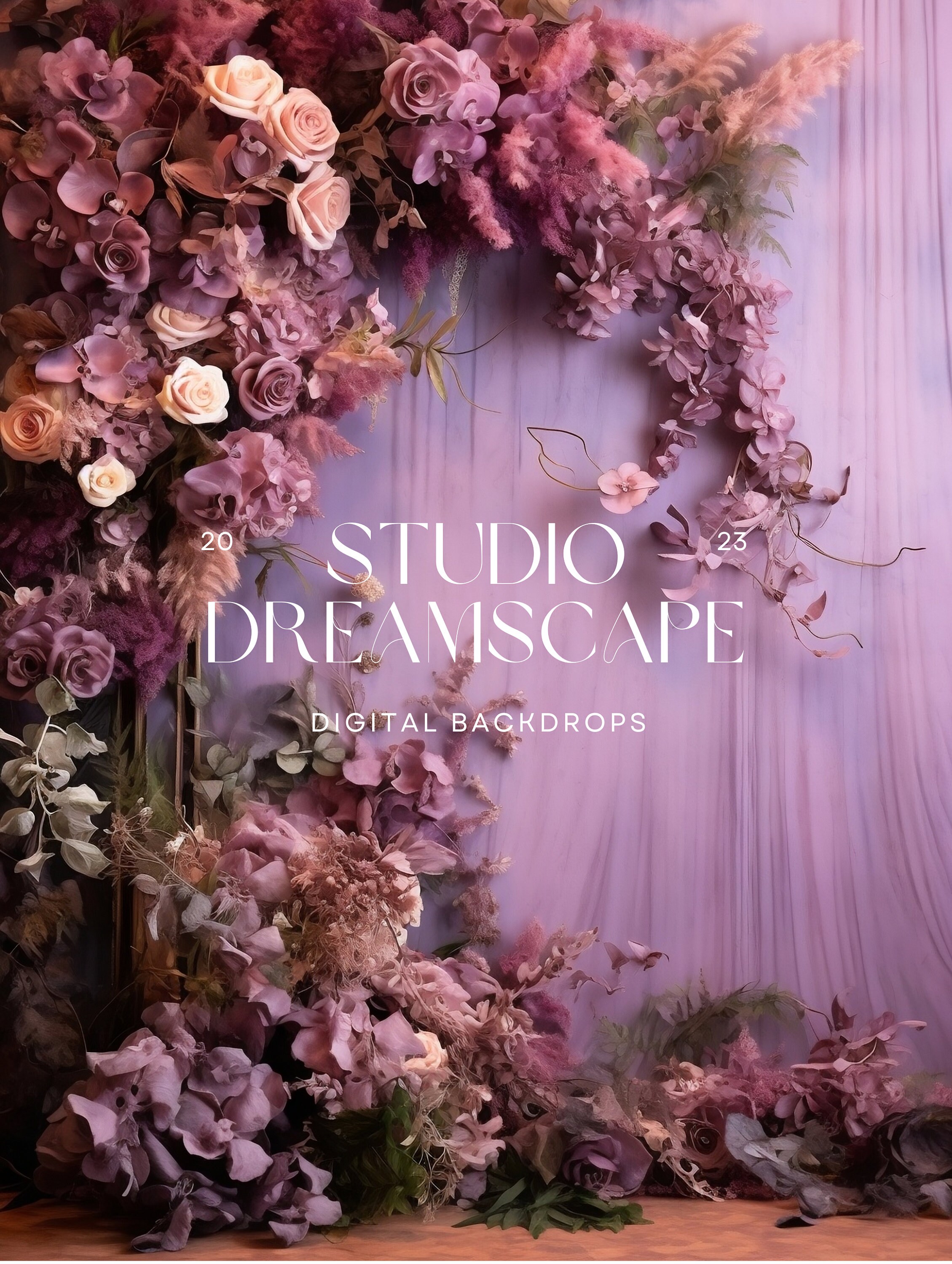 7 X Lilac Backdrop | Wedding Photo | Romantic | Photoshop Overlays ...