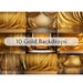 10 Gold Digital Backdrops Gold Curtain Backdrop Fashion Digital ...