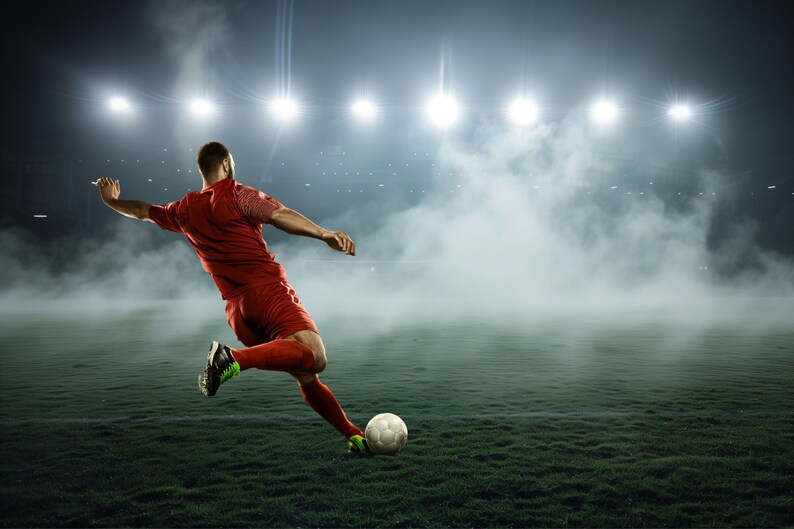 9 Sport Digital Backdrops, Stadium Background, Foggy Epic Backdrop ...