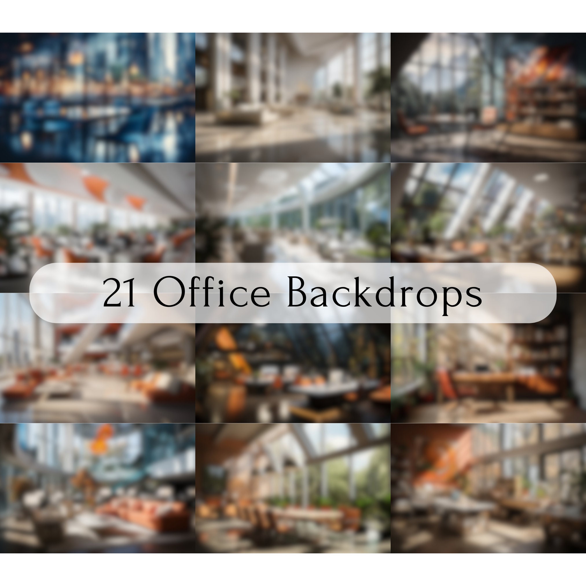 Office Digital Backdrop - 21 - Zoom & Corporate Backgrounds ...