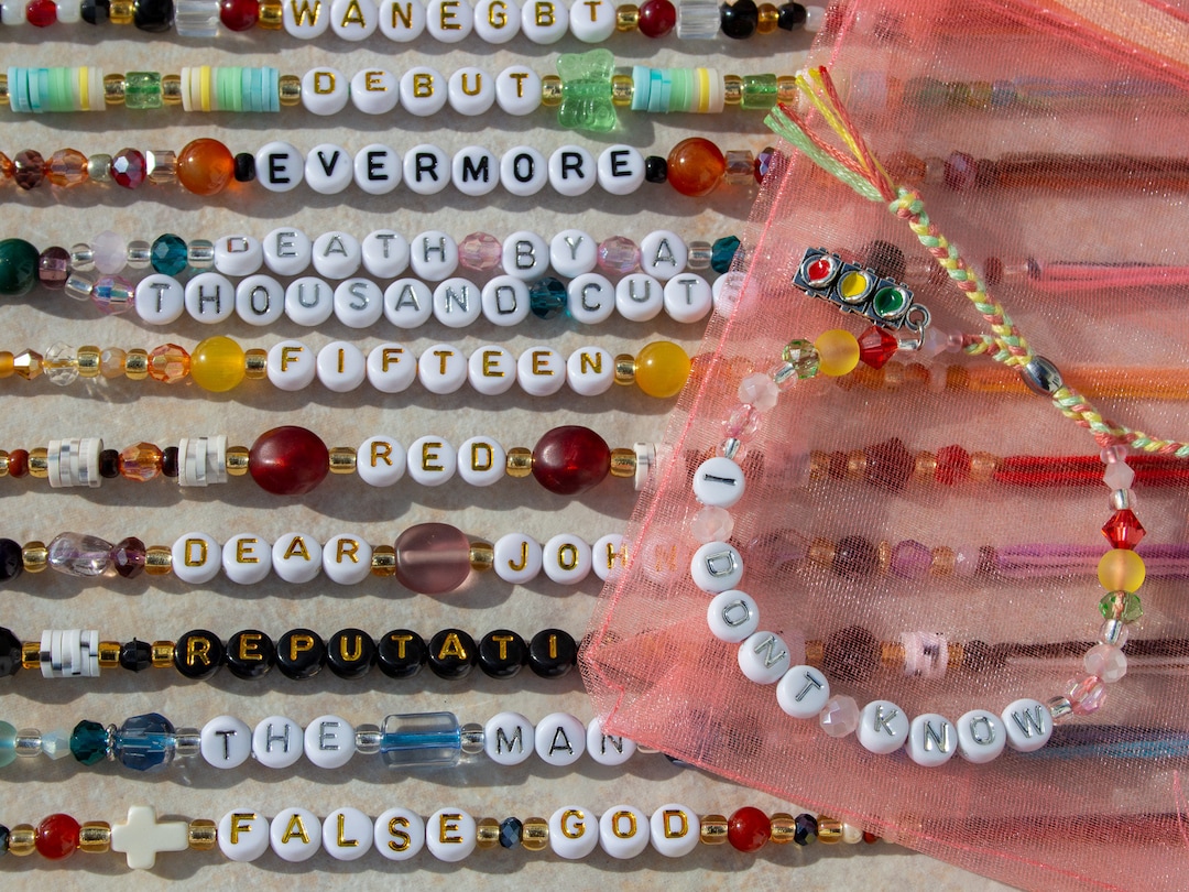 Assorted Friendship Bracelets | I Don't Know, Our Song, Love Story ...