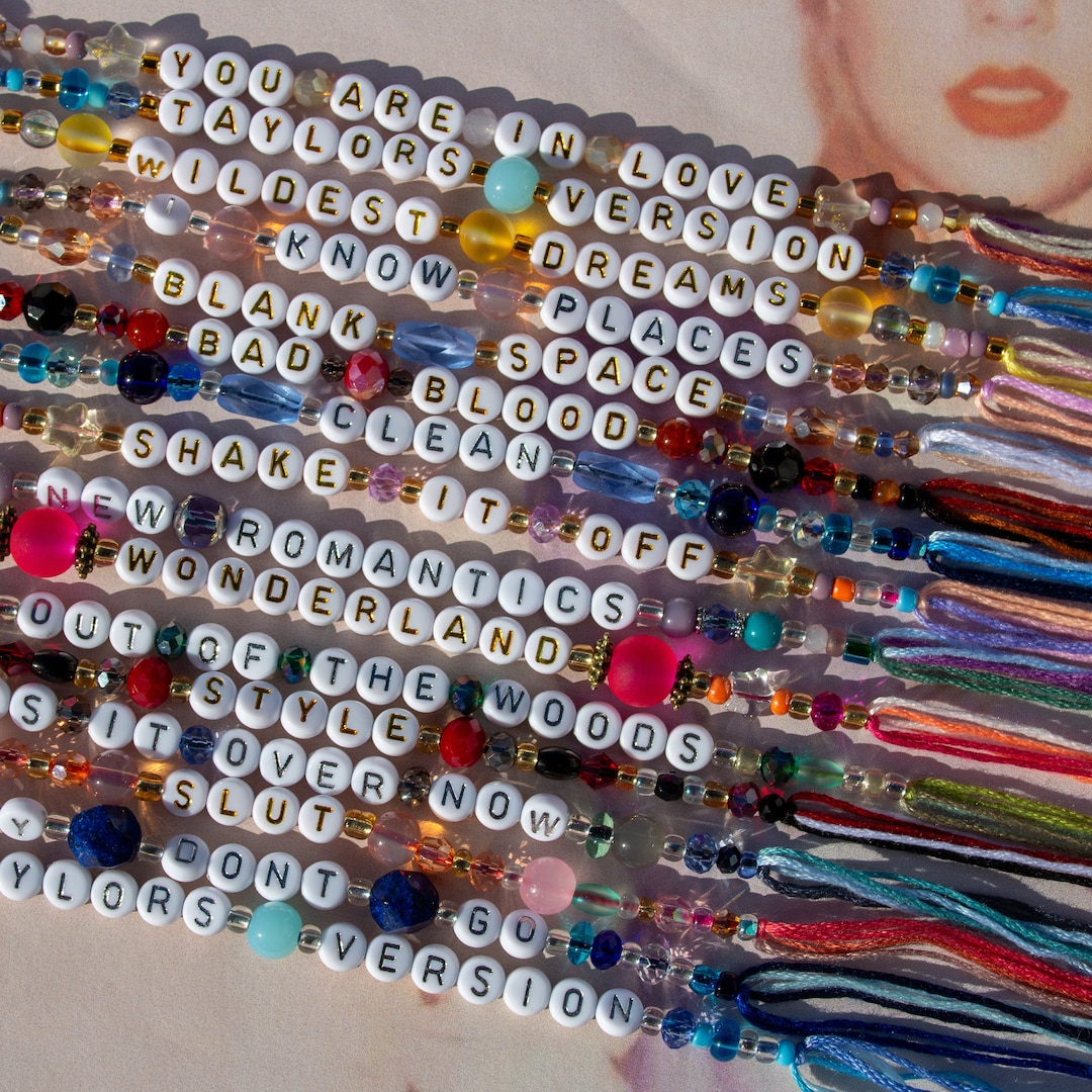 1989 Song Bracelets Music Themed Friendship Bracelets, Tour Discount ...