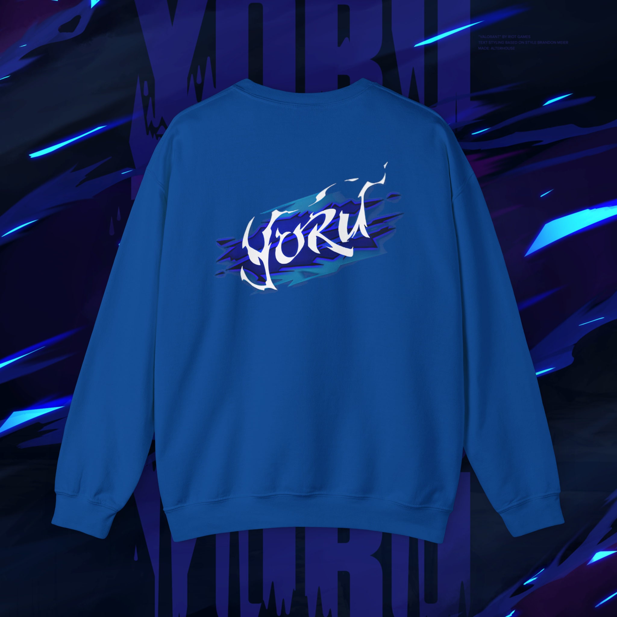 Valorant Yoru Logo Unisex Heavy Blend™ Crewneck Sweatshirt - Etsy