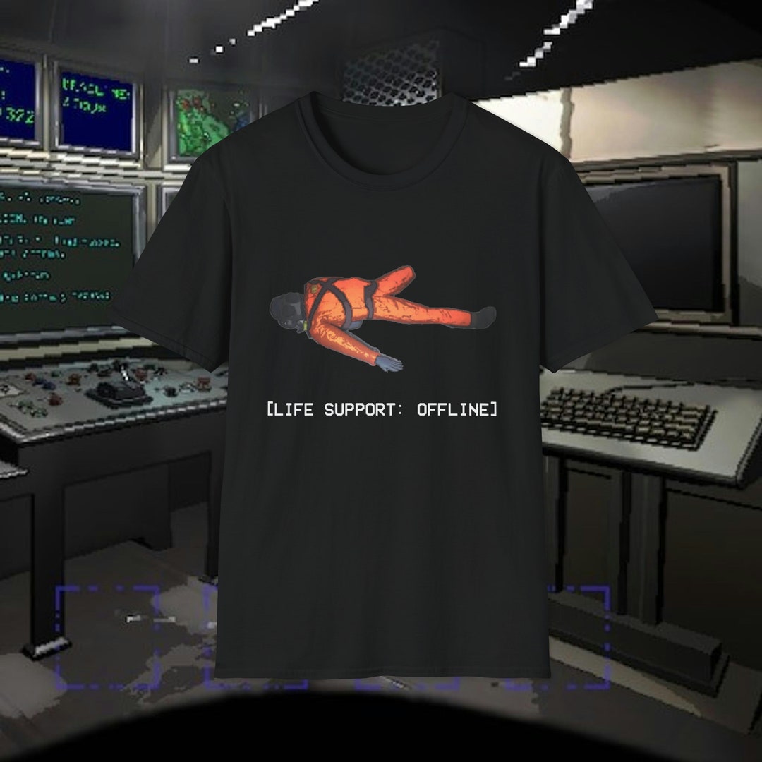 LIFE SUPPORT: OFFLINE Lethal Company T-shirt - Etsy