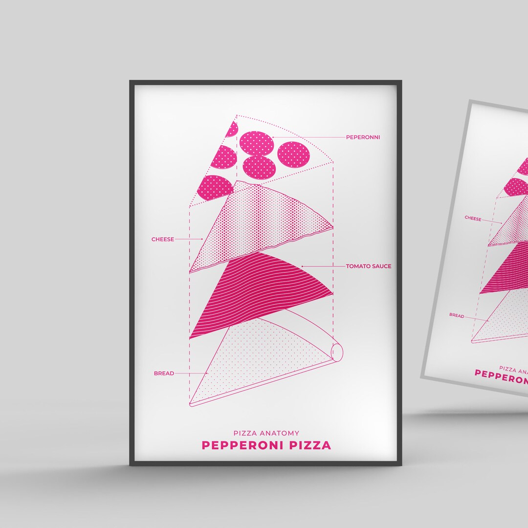 Wall Decor Pizza Digital Print Art Pizza Lover Gift - Etsy