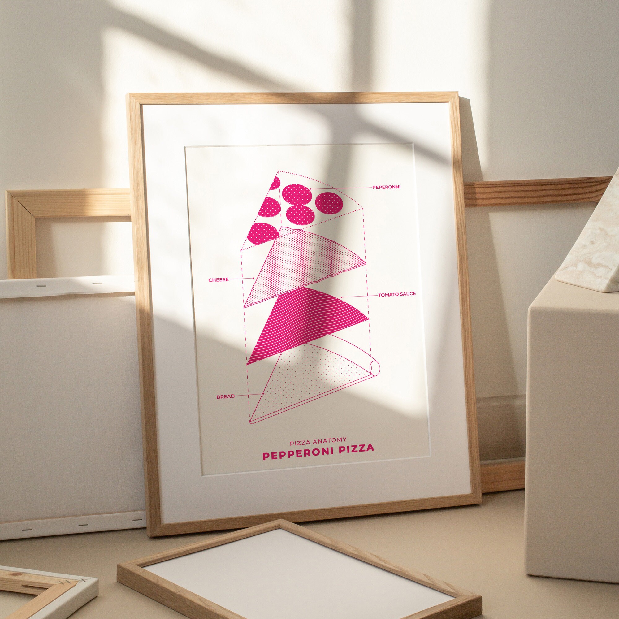 Wall Decor Pizza Digital Print Art Pizza Lover Gift - Etsy