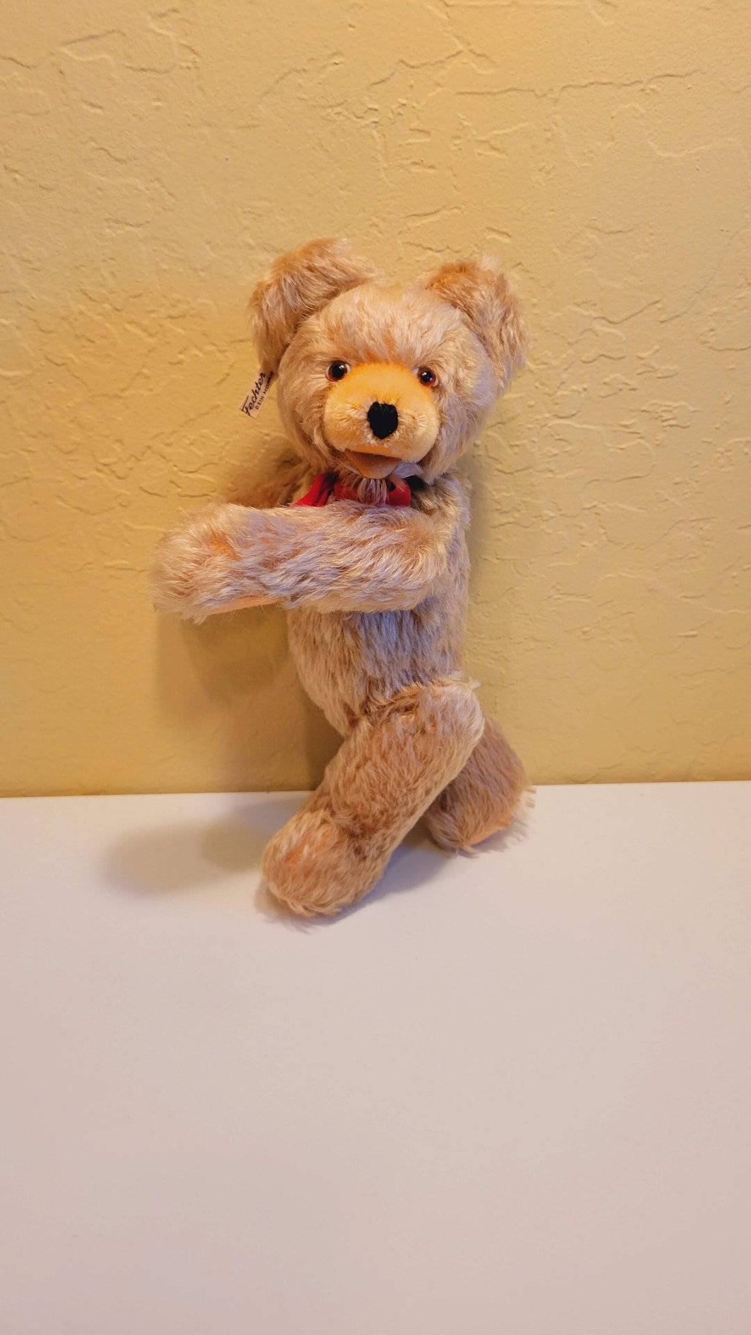 Mint Condition Handmade 12" Austrian Fechter Spielwaren Teddy Bear ...