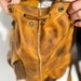 Tan Leather Backpack Travel Bag, Handmade Leather Laptop Backpack ...