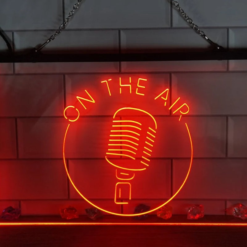 Custom Podcast Sign - Etsy