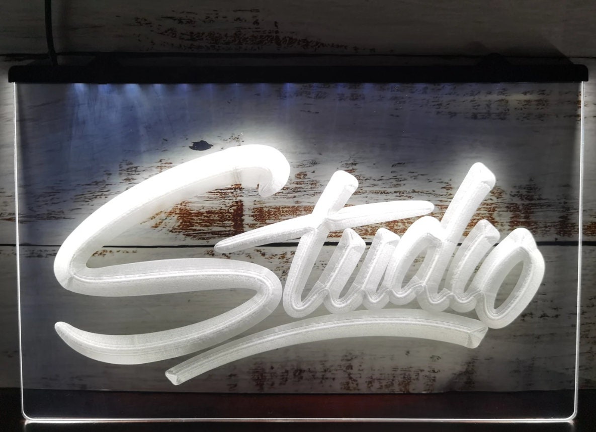 Studio Recording Room LED Sign Bright Neon Sign Hanging Wall Decor for ...