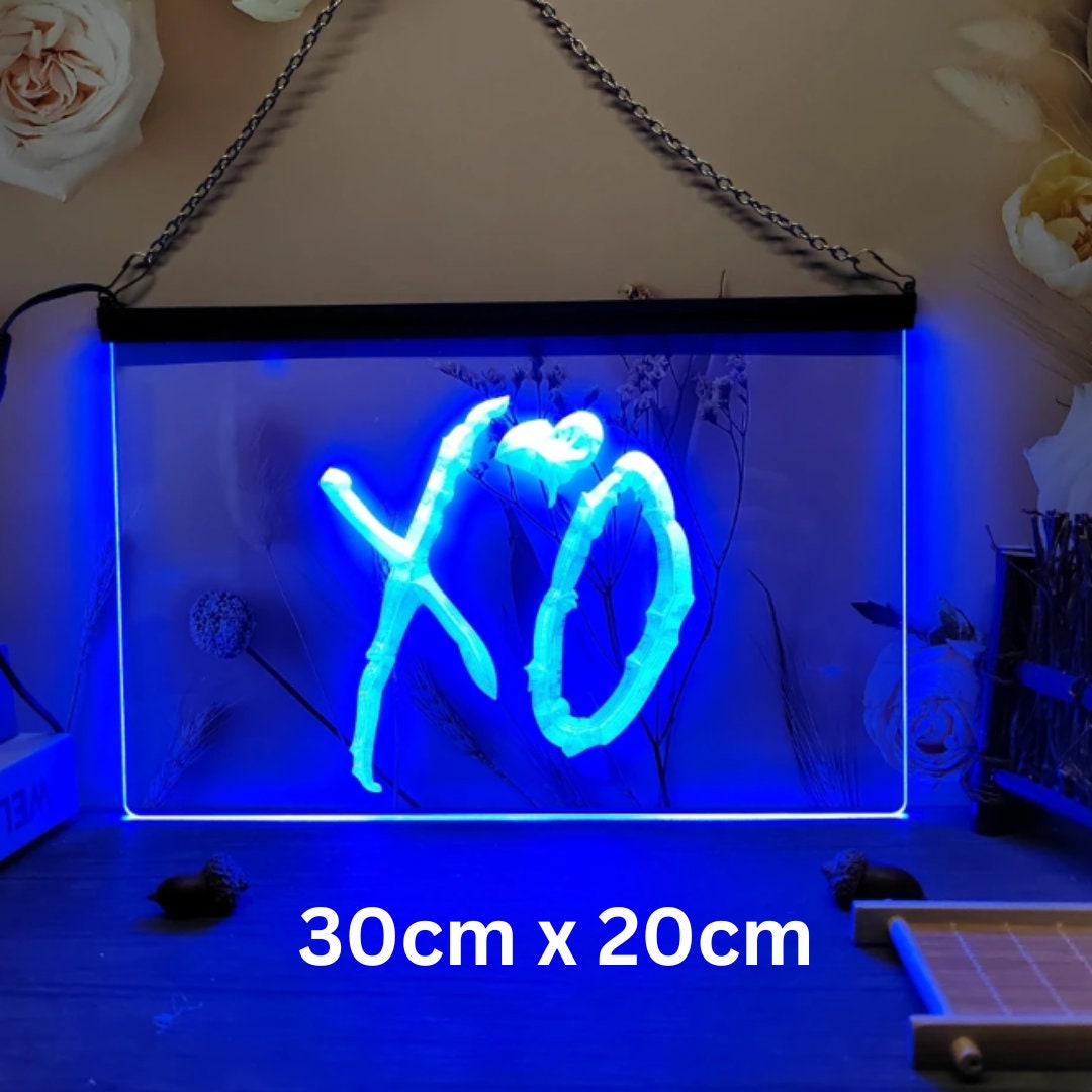 XO Led Neon Light Sign Xoxo Yolo for Cafe Bar PUB Home Customizable ...