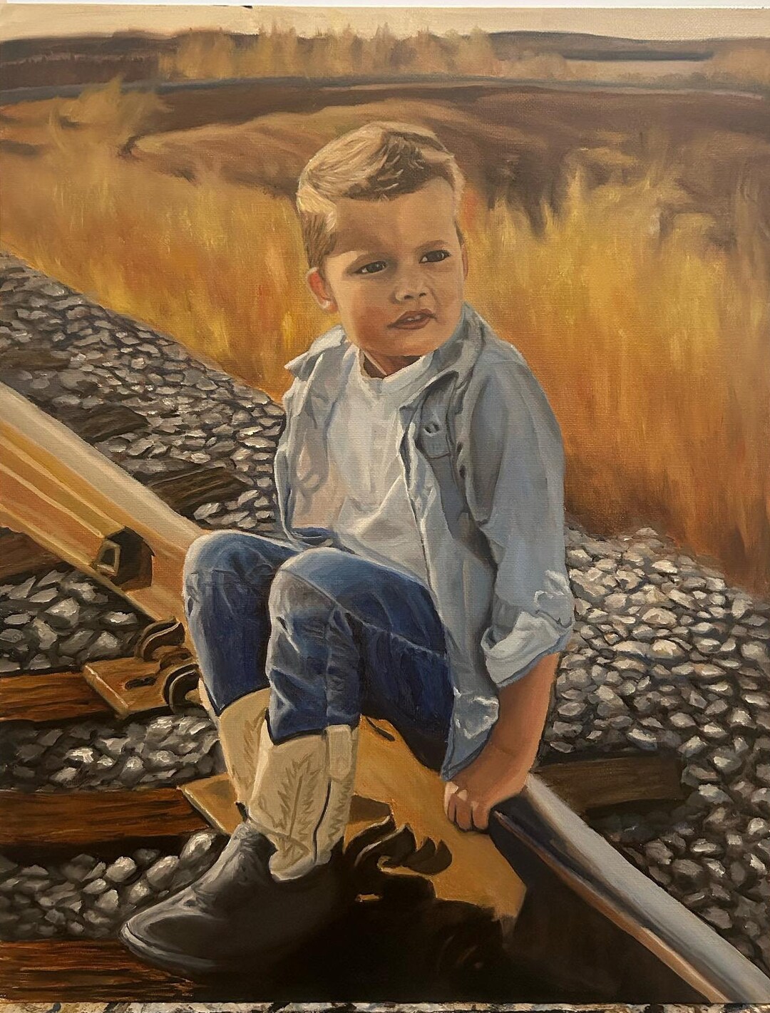 Commissioned Portraits, Paintings and Drawings - Etsy