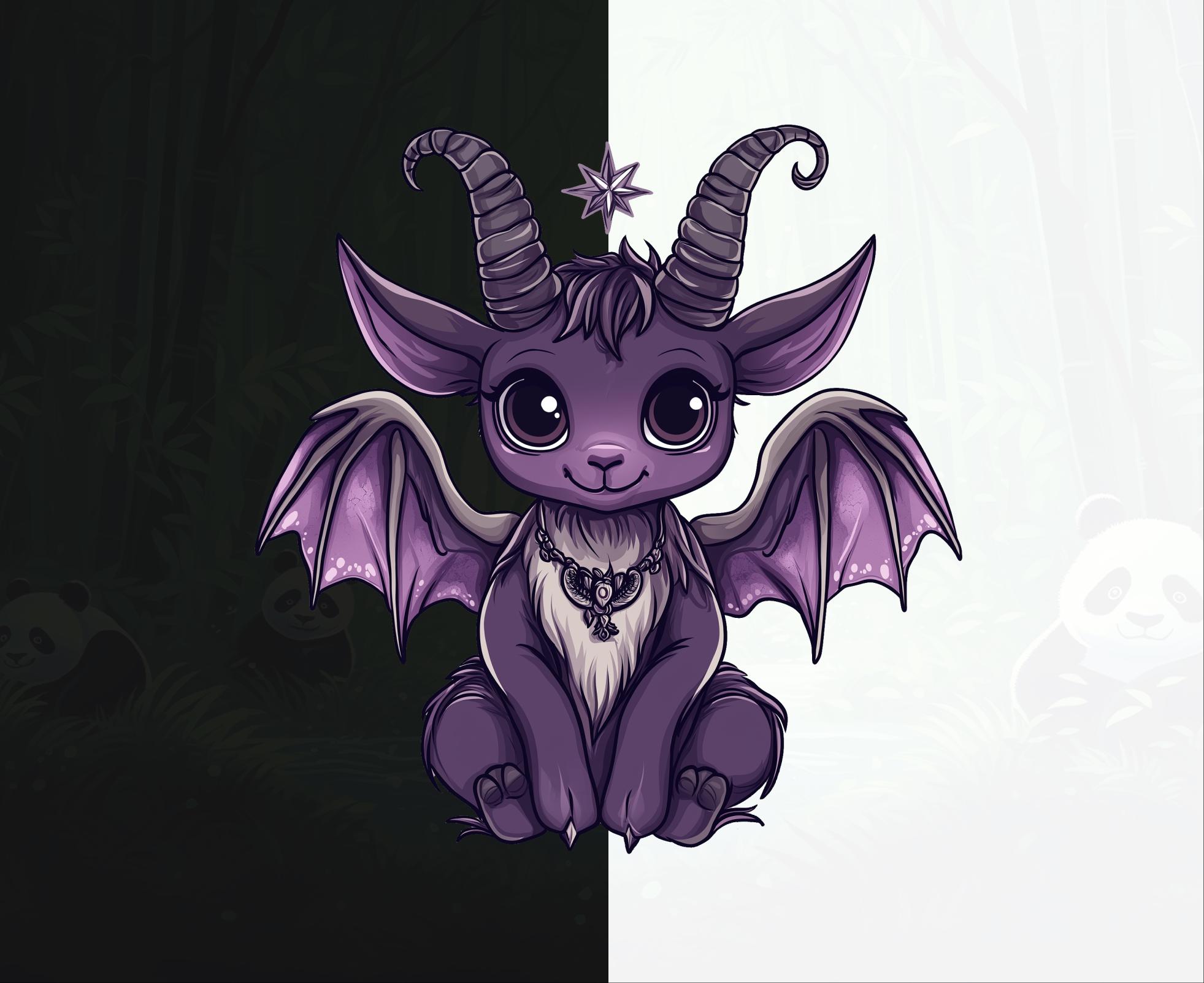 STREAM PET - Cute Baphomet - Animated - Perfect Loop - Hd Files ...