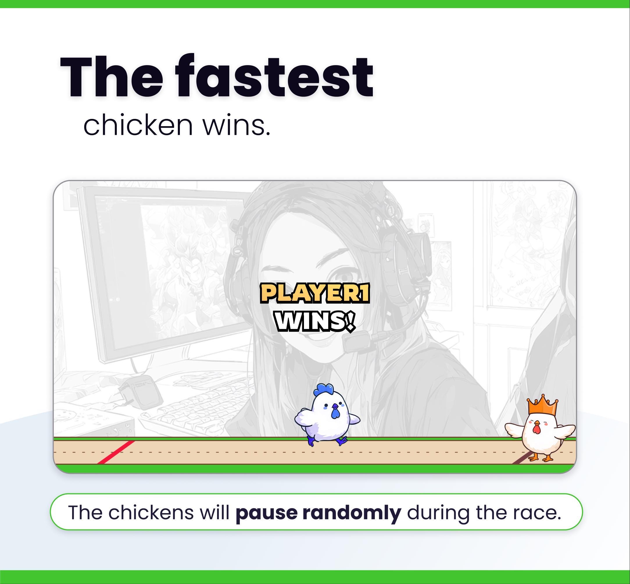 Stream Widget - Chicken Race- Trigger With Channel Points, Alerts and ...