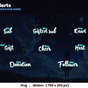 Streampack "cute Anime Girl" | Animated Twitch Stream Package ...