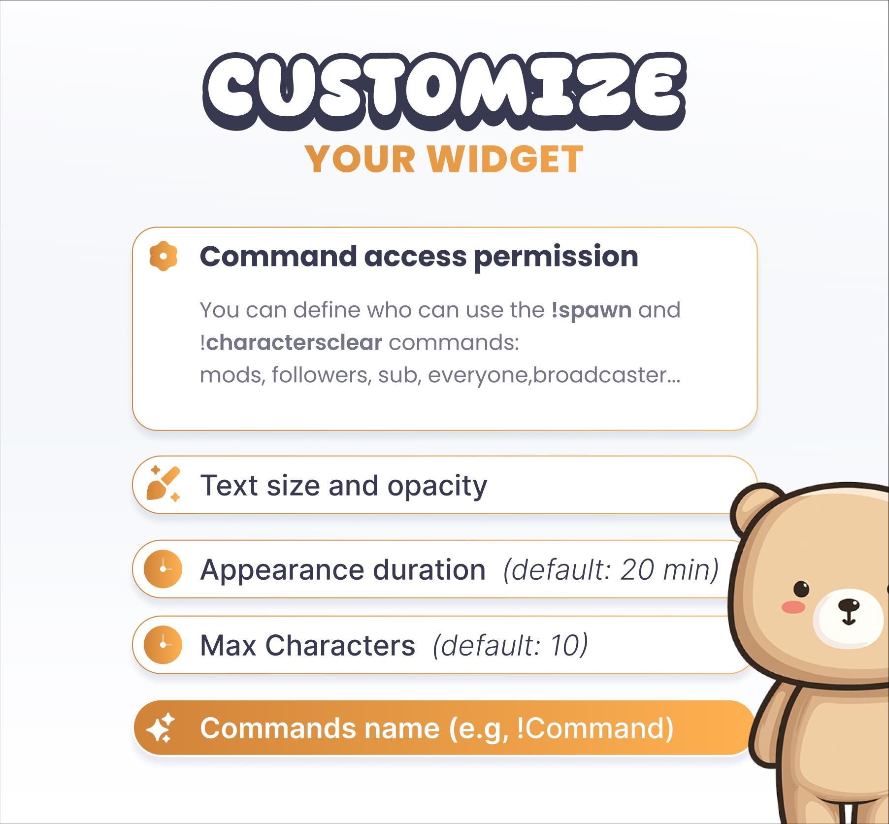 STREAM WIDGET - Bears Club - Streamelement Widget - Work With Twitch ...