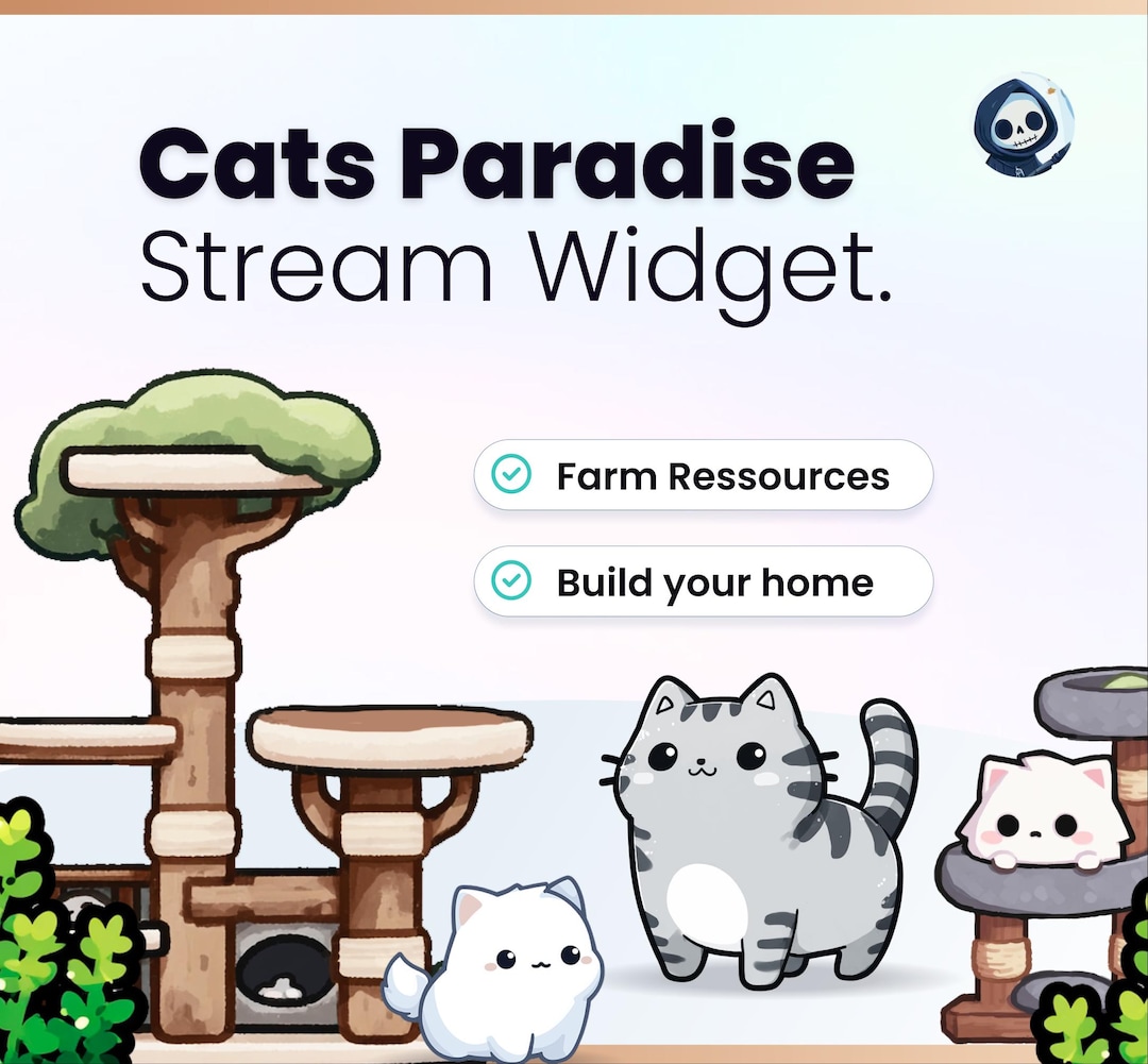 Stream Widget - Cats Paradise - Earn Rewards, Upgrade Your House and ...