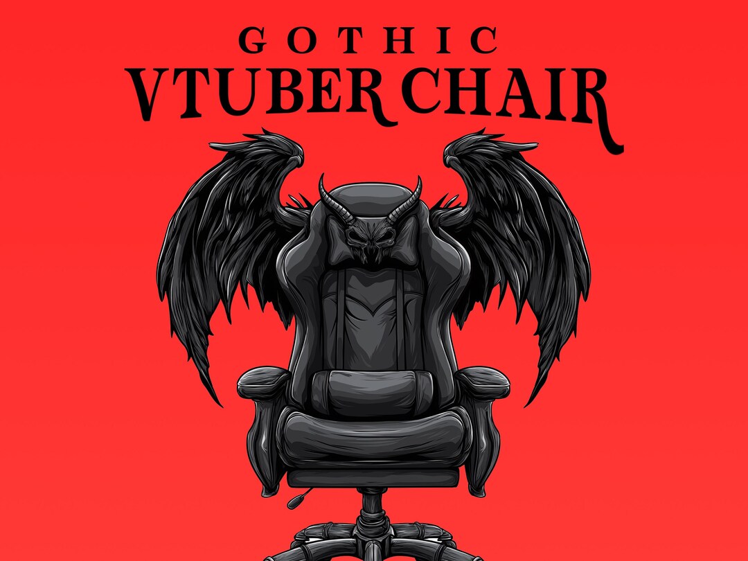 VTUBER ASSET - Gothic Gaming Chair - Animated Perfect Loop ...