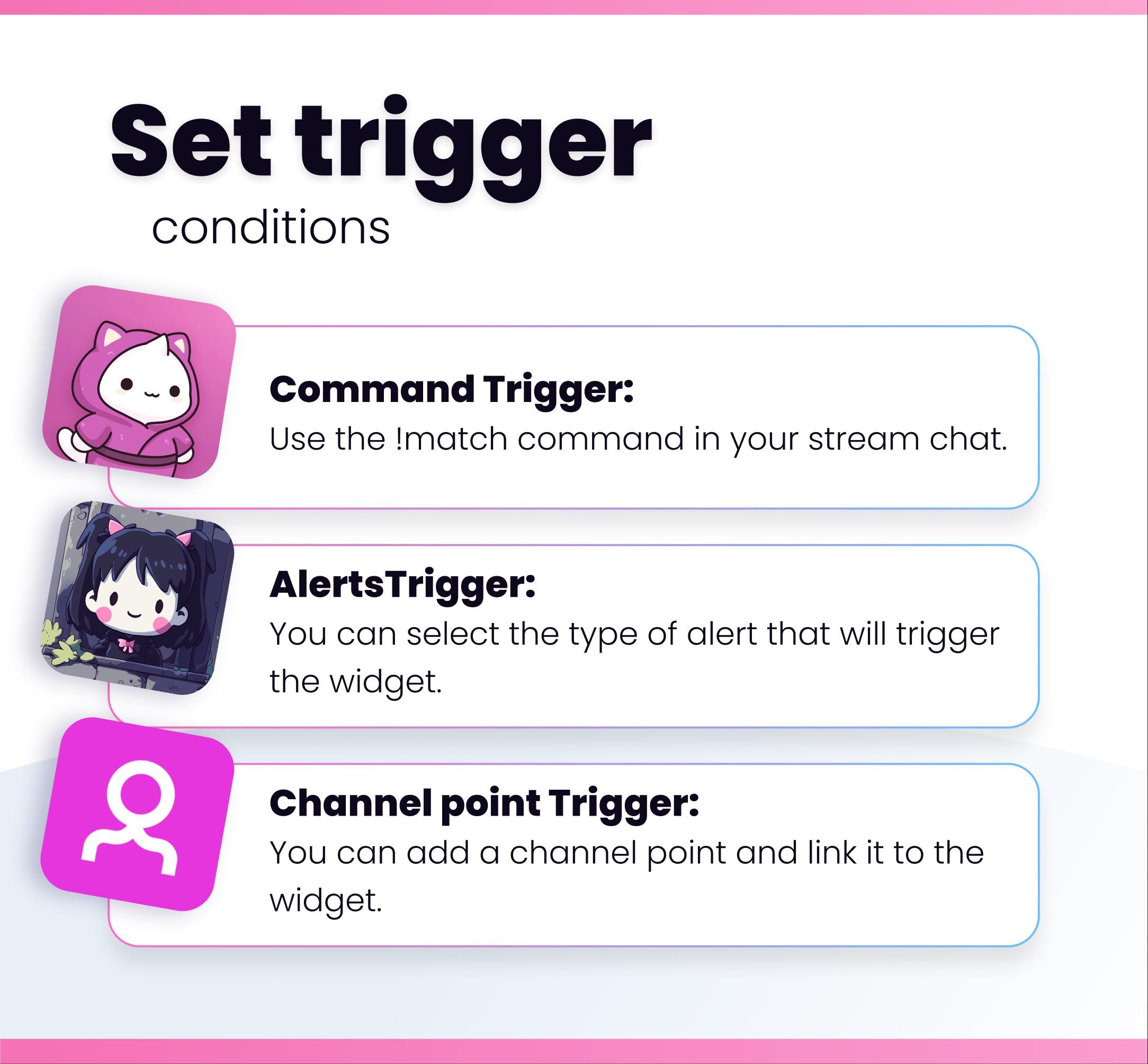 Stream Widget - Love Match - Trigger With Channel Points, Alerts and ...