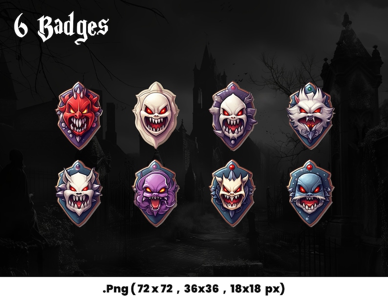 Dark Gothic Stream Overlay - Emo Vampire Stream Package - Twitch ...