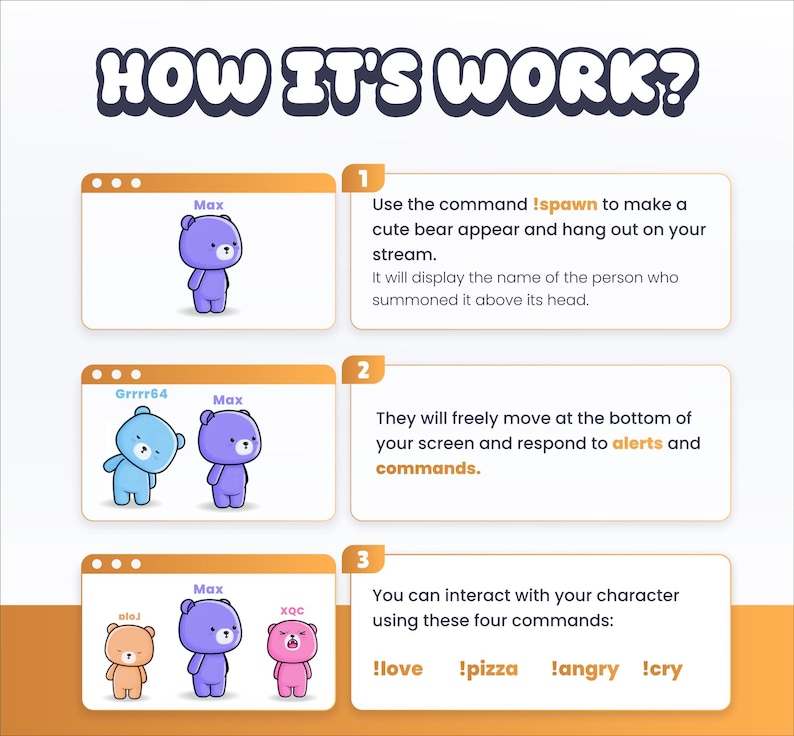 STREAM WIDGET - Bears Club - Streamelement Widget - Work With Twitch ...