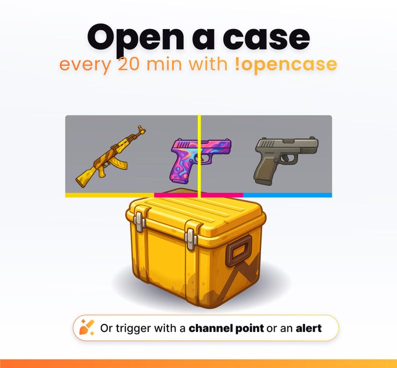 Twitch Stream Widget: Skin Case Opener - Streamelements (instant ...