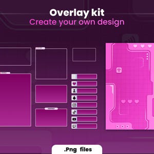 TIKTOK STREAMPACK | Cyber Pink | Animated Stream Package | Phone Size ...