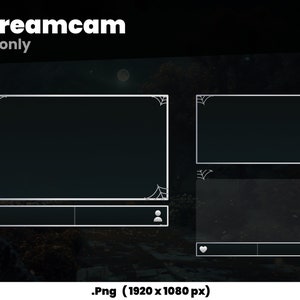 Spooky Graveyard Animated Stream Overlay – Halloween Twitch/obs Screens ...