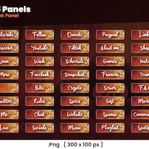 Cute Spider Overlays Pack Twitch Stream Package Animated Black Baby ...