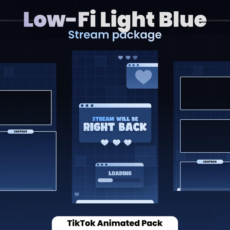 Tik Tok Live Studio Overlays - Etsy