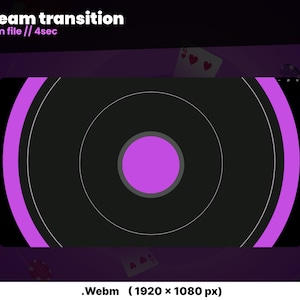 Purple Casino Overlay | Twitch Gambling Stream Package | Animated ...