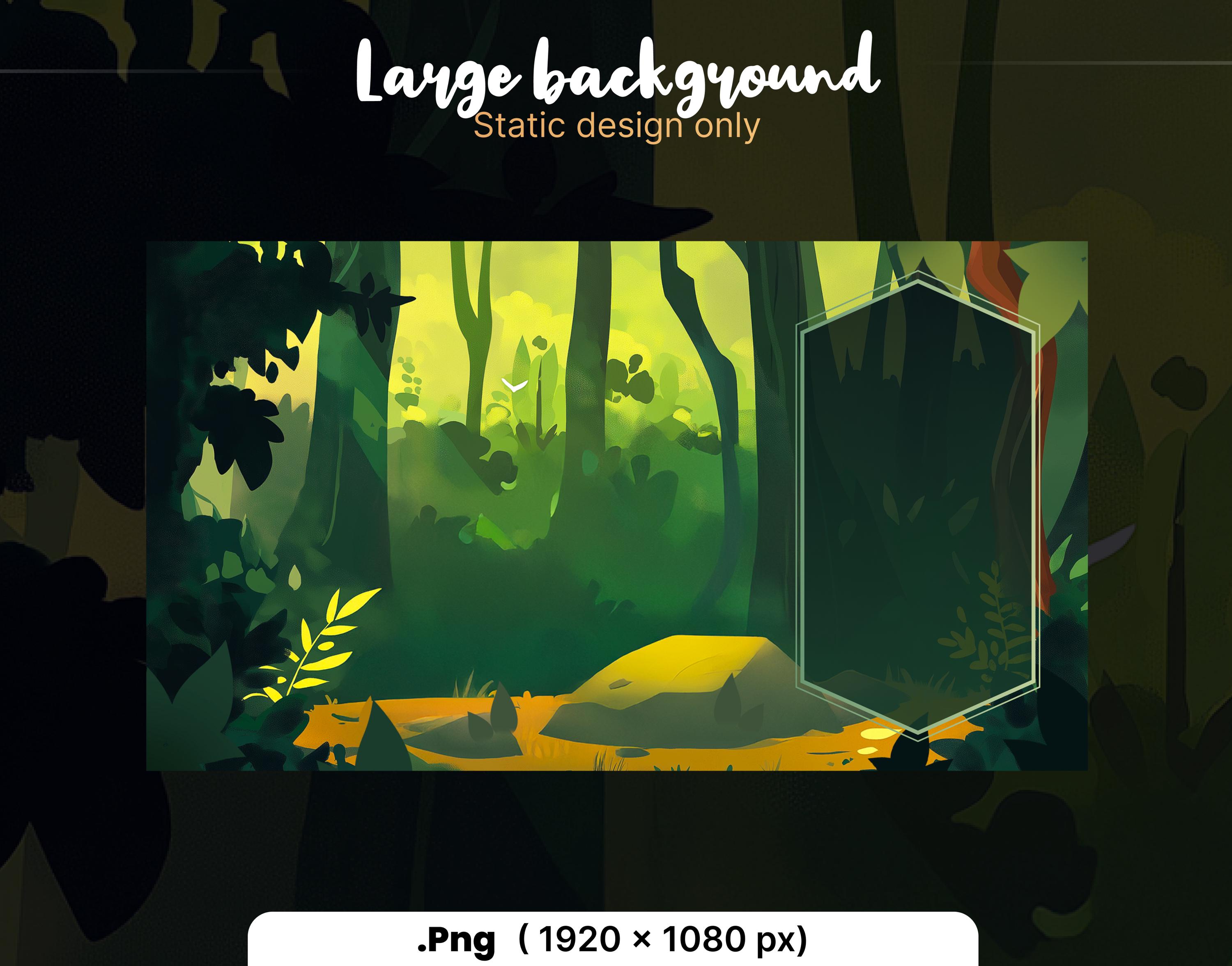 STREAM PACK - Wild Boar - 1920x1080px - Animated - Forest - Overlays ...