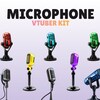 VTUBER MICROPHONE KIT Over 10 Unique Mics Multitcolors Yellow, Purple ...